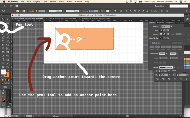 Making Banners in Adobe Illustrator – Small Business Dad